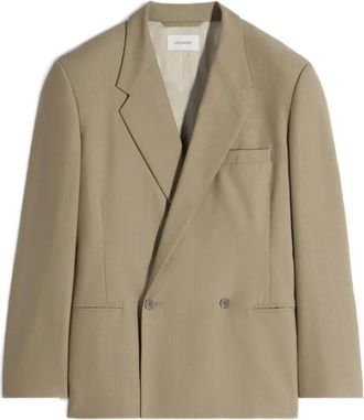 Christophe Lemaire Homme, Vestes, Beige, Taille: M Veste crois&eacute;e