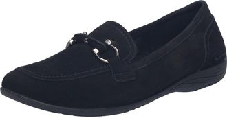 Josef Seibel Damen Slipper Fenja.34, Frauen Slip On,Weite G (Normal),schluepfschuhe,College Schuhe,Businessschuhe,Black-Black / 984-105,38 EU