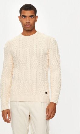 Joop JOOP! Jeans Pullover 15 JJK-07Silano 30043085 Beige Modern Fit