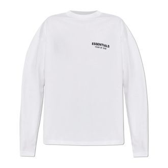 Fear of God unisex, Tops, Blanc, Taille: XL T-shirt &agrave; Manches Longues en Coton