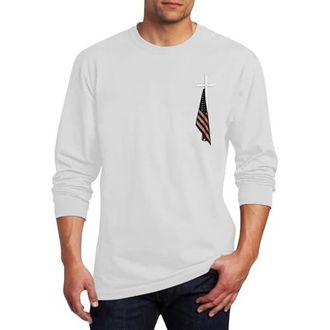 Generic Chemise d&eacute;contract&eacute;e &agrave; manches longues et col rond pour homme, t-shirt graphique l&eacute;ger et respirant, haut confortable pour le printemps et lautomne 20