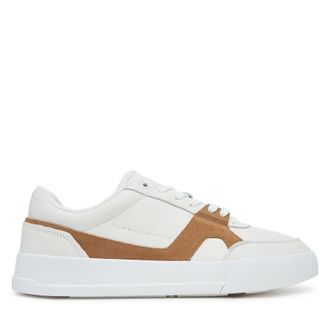 Tommy Hilfiger Sneakers Tommy Hilfiger Th Court Craft FM0FM05551 &Eacute;cru