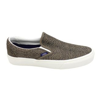 Vans Slip-On Wildleder Gummisohle Schuh - - Shoes - Damen - Gr&uuml;n - 36 1/2 EU