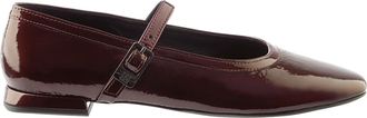 Högl Högl Damen LEA Ballet Flat, Cabernet, 34.5 EU X-Weit