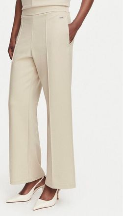 Calvin Klein Stoffhose LV044G210G Beige Relaxed Fit