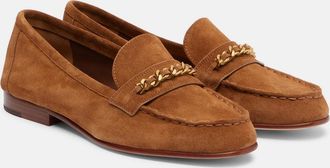 Veronica Beard Mocassins Penny en daim