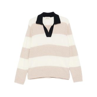 ATOMOFACTORY V-Ausschnitt-Pullover - - Knitwear - Herren - Beige - 2XL