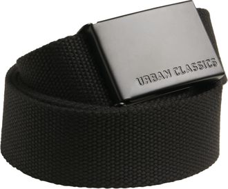 Urban Classics Canvas Belt - Unisex G&uuml;rtel aus robustem Polyester mit Metallkoppelschnalle, individuell k&uuml;rzbar & verstellbar, ideal f&uuml;r Jeans, Cargo & Streetwear Lo