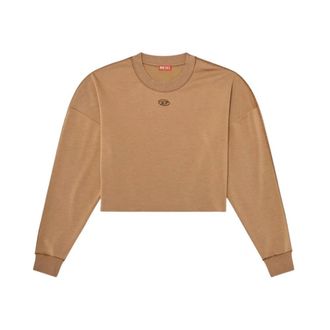 Diesel Blake Utlt - - Sweatshirts & Hoodies - Damen - Beige - M