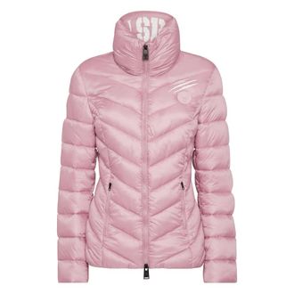 Plein Sport Femme, Vestes, Rose, Taille: 38 FR Padded Bomber Jacket