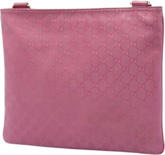 Gucci Sac bandouli&egrave;re vintage Pre-owned - Femme - Pre-owned - Rose - Taille: ONE Size