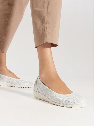 Caprice Ballerinas 9-22161-42 Silberfarben