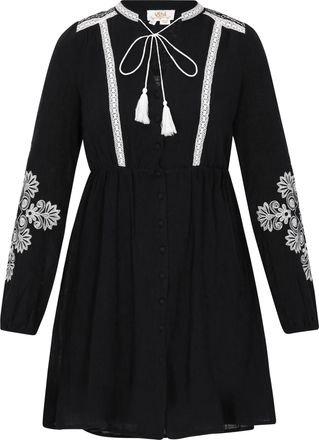 Usha Kleid Frauen Schwarz