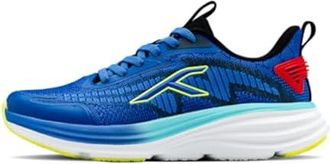 Hundred Hundred Soft Stride Chaussures Polyvalentes | Course, Marche, Gym & Jogging | Amorti Confort D-Soft | Tige HyperKnit | Technologie Fusion | Bleu Marin