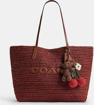 Coach Grosse City Tote Bag Mit Anh&auml;ngern