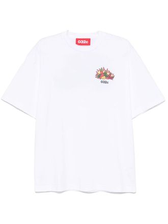 032c t-shirt Fruit of 032c - Blanc