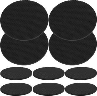 Hemobllo HEMOTON 12 St&uuml;ck Teiliges Eva Tischbein-Pads Selbstklebend rutschfest Sto&szlig;d&auml;mpfend f&uuml;r Billardtisch M&ouml;bel Bodenschutz H&ouml;henverstellbare Fu&szlig;polster Run