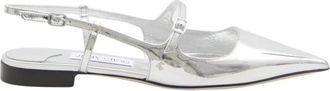 Jimmy Choo London Femme, Chaussures, Gris, Taille: 37 1/2 EU Didi Flat