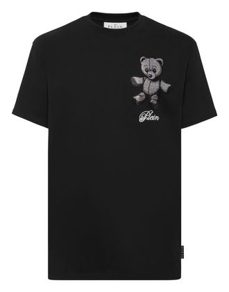 Philipp Plein T-Shirt Rundhalsausschnitt Ss Teddy
