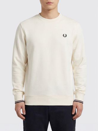 Fred Perry Sweatshirt FRED PERRY Herren Farbe Ecru