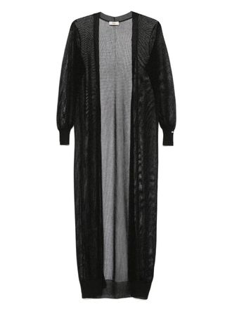 Herno manteau en maille - Noir