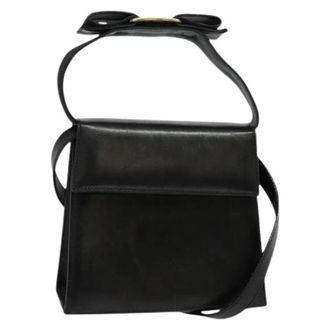 Ferragamo Pre-owned Leder Handtaschen - - Pre-owned - Damen - Schwarzk - ONE SIZE