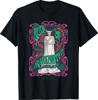 Universal Monsters Bride Psychedelic Horror T-Shirt