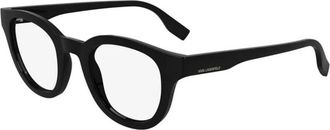 Karl Lagerfeld unisex, Accessoires, Noir, Taille: 47 MM Lunettes