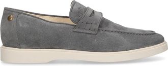 Heinrich Dinkelacker Slipper & Pantoletten - Loafer Genua Penny Loafer V - Gr. 40 (EU) - in Grau - f&uuml;r Damen