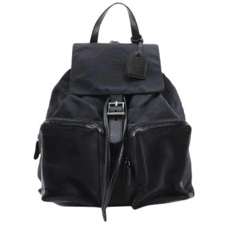Gucci Pre-owned Nylon ruckscke - - Pre-owned - Damen - Schwarzk - ONE SIZE