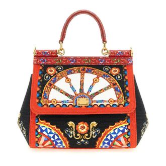 Dolce & Gabbana Kleine Sicily Handtasche - - Bags - Damen - Mehrfarbig - ONE SIZE