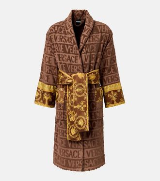 Versace Bademantel I Heart Baroque aus Frottee