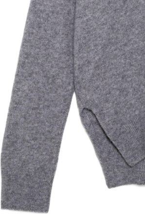 MRZ Cashmere Turtleneck Sweater - grey