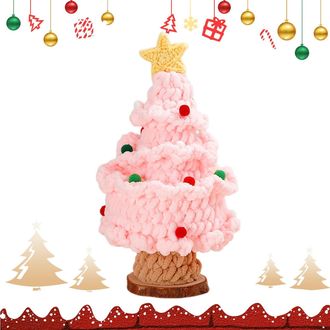 Generic Sch&ouml;ne Schreibtischdekoration, sch&ouml;ne Weihnachtsdekoration | gestrickte Weihnachtsdekorationen mit Cartoon-Motiv - kreative Festivaldekorationen mit S