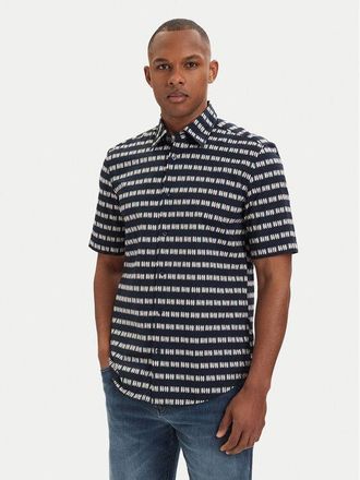 HUGO BOSS Hemd Rash 50559628 Dunkelblau Regular Fit