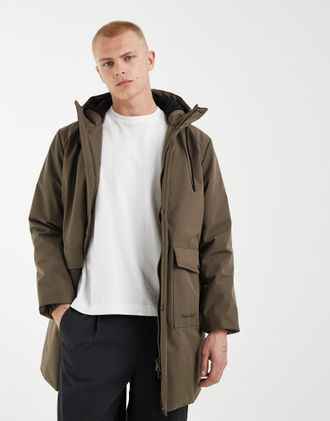 Redefined Rebel Parka coupe classique - Taupe-Gris