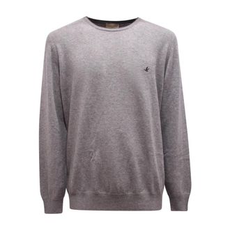 Brooksfield Wollpullover Made in Italy - - Knitwear - Herren - Grau - 2XL