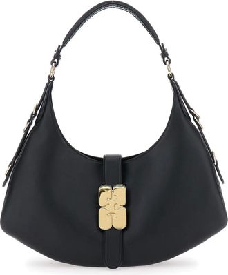 Ganni Femme, Sacs, Noir, Taille: ONE Size Kat Small