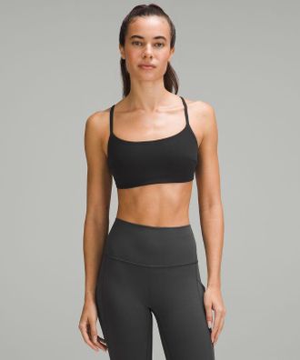 lululemon Soutien-gorge dos nageur Wunder Train à multiples bretelles Maintien léger, bonnets C et D pour Femmes - Taille 10
