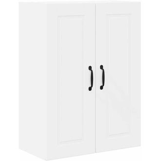 vidaXL Küchenwandschrank mit Regal Weiß 60 x 31 x 80 cm Holzwerkstoff vidaXL