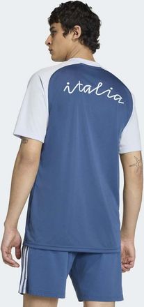 adidas adidas Performance - Italie 2026 - Maillot davant-match ext&eacute;rieur - Marine nuit-Bleu