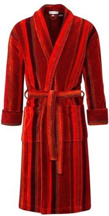 Bown of London Venezia Robe de chambre pour homme - Rouge - XL