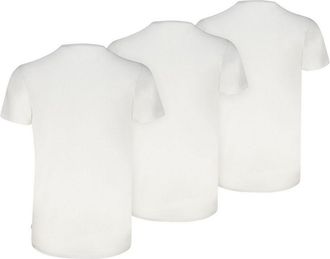 Levi's V-Shirt (3er Pack) mit V-Ausschnitt und kurzem Arm, Cotton-Mix
