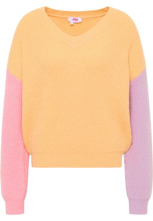 Mymo Strickpullover Damen Pastellfarben