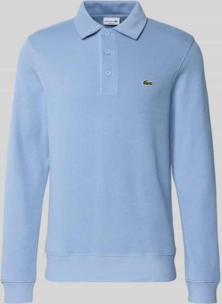 Lacoste Regular Fit Sweatshirt aus reiner Baumwolle