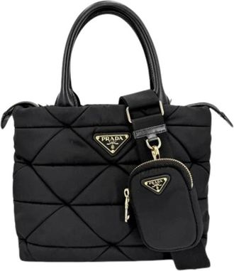 Prada Sac &agrave; main vintage doccasion - Femme - Pre-owned - Noir - Taille: ONE Size