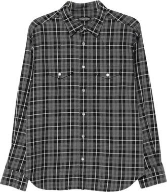 Tom Ford Herren, Shirts, Grau, XLGr&ouml;&szlig;e