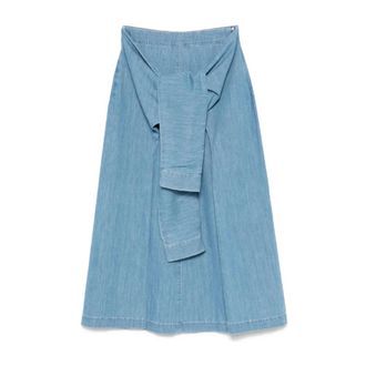Fabiana Filippi Chic VR1 Baumwollrock - - Skirts - Damen - Blau - S