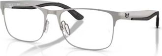 Ray-Ban unisex, Accessoires, Gris, Taille: 57 MM RX 7550 Optical Frame
