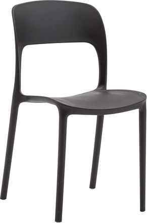 Konte Design FUERTEVENTURA Stuhl, Polypropylen, Schwarz, 4